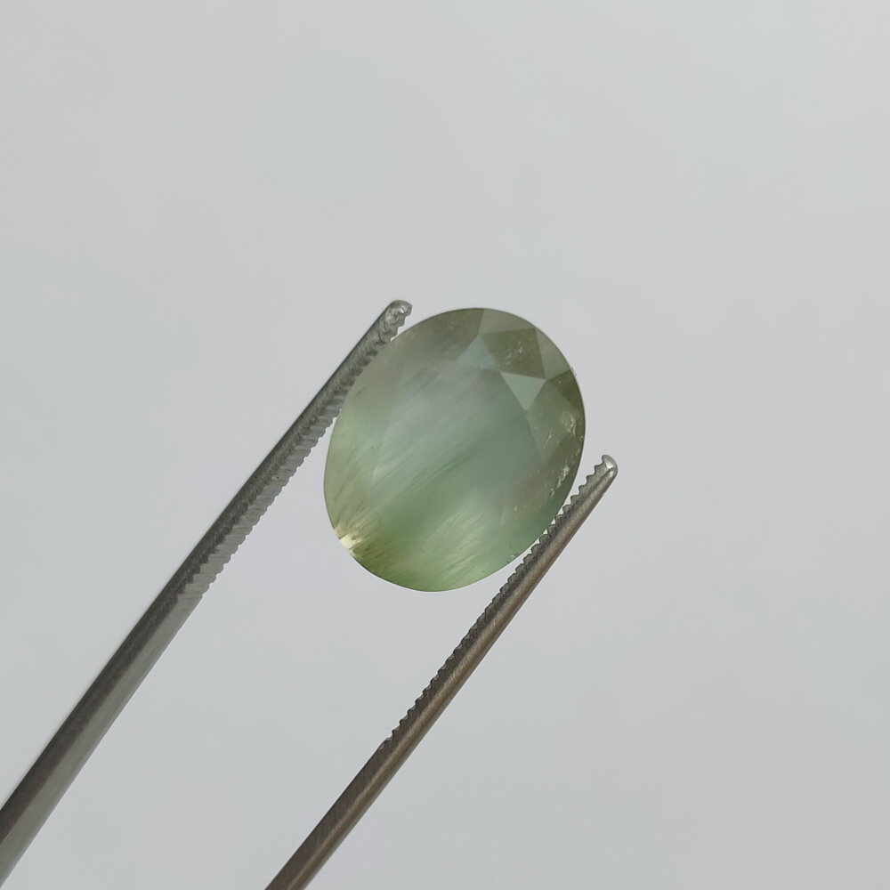 Ограненный кварц с хризотилом 8.5 карат "True Stones"