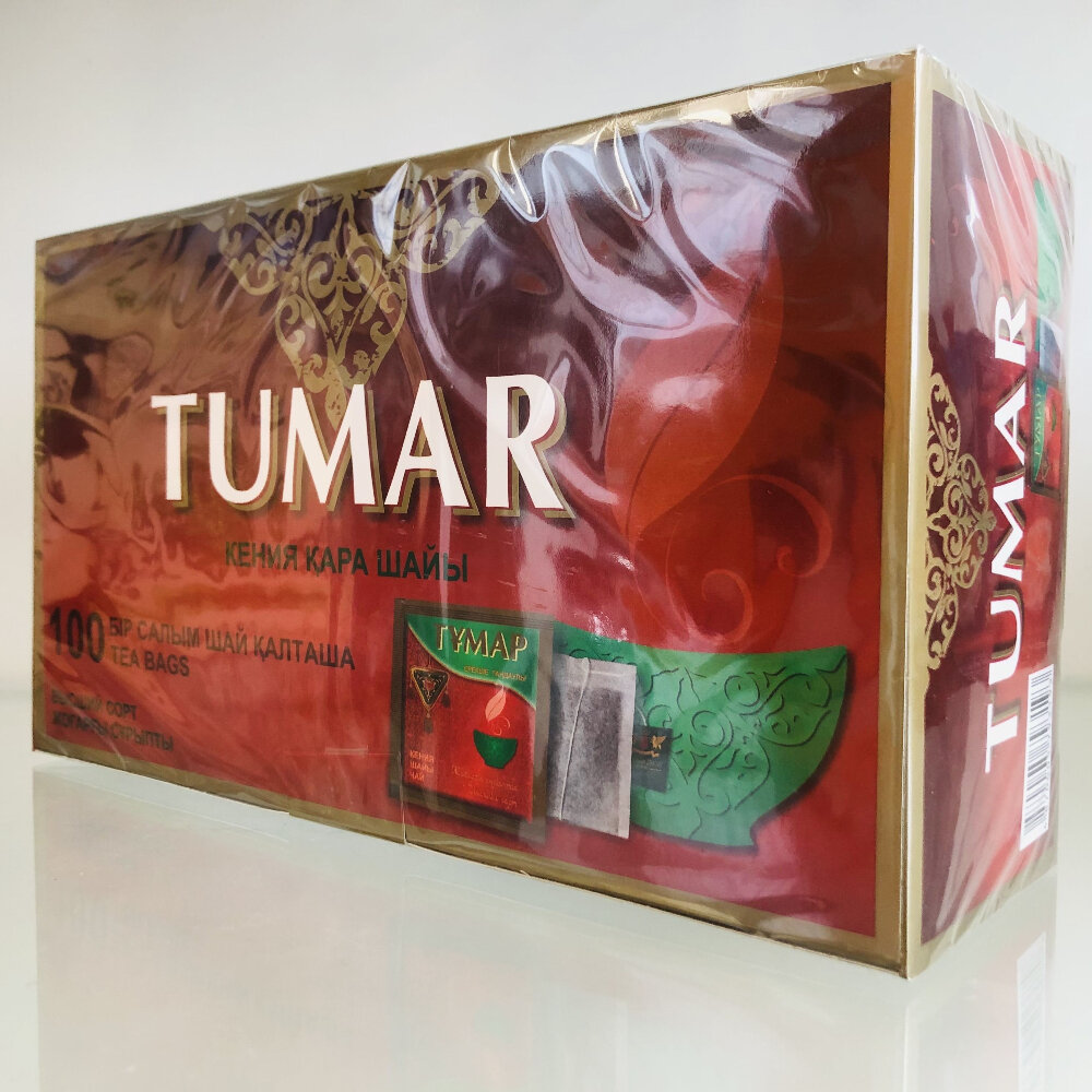 Чай чёрный пакетированный Тумар