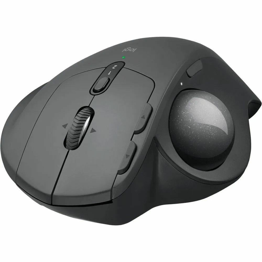 Трекбол Logitech Trackball MX Ergo графитовый оптическая (2048dpi) беспроводная BT/Radio USB