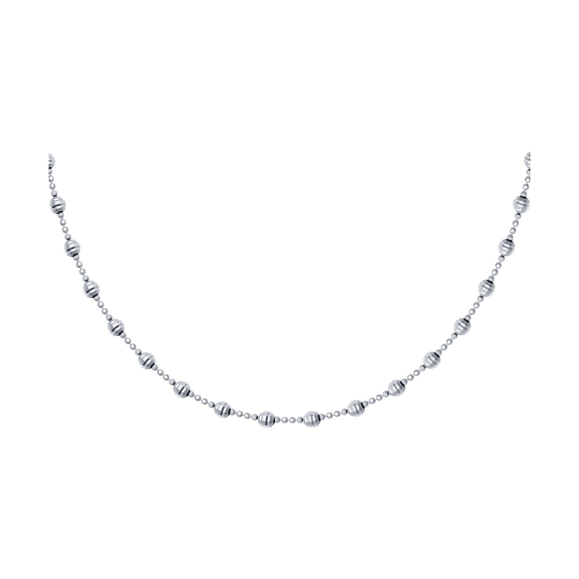 Колье, серебро, 925 проба, родирование