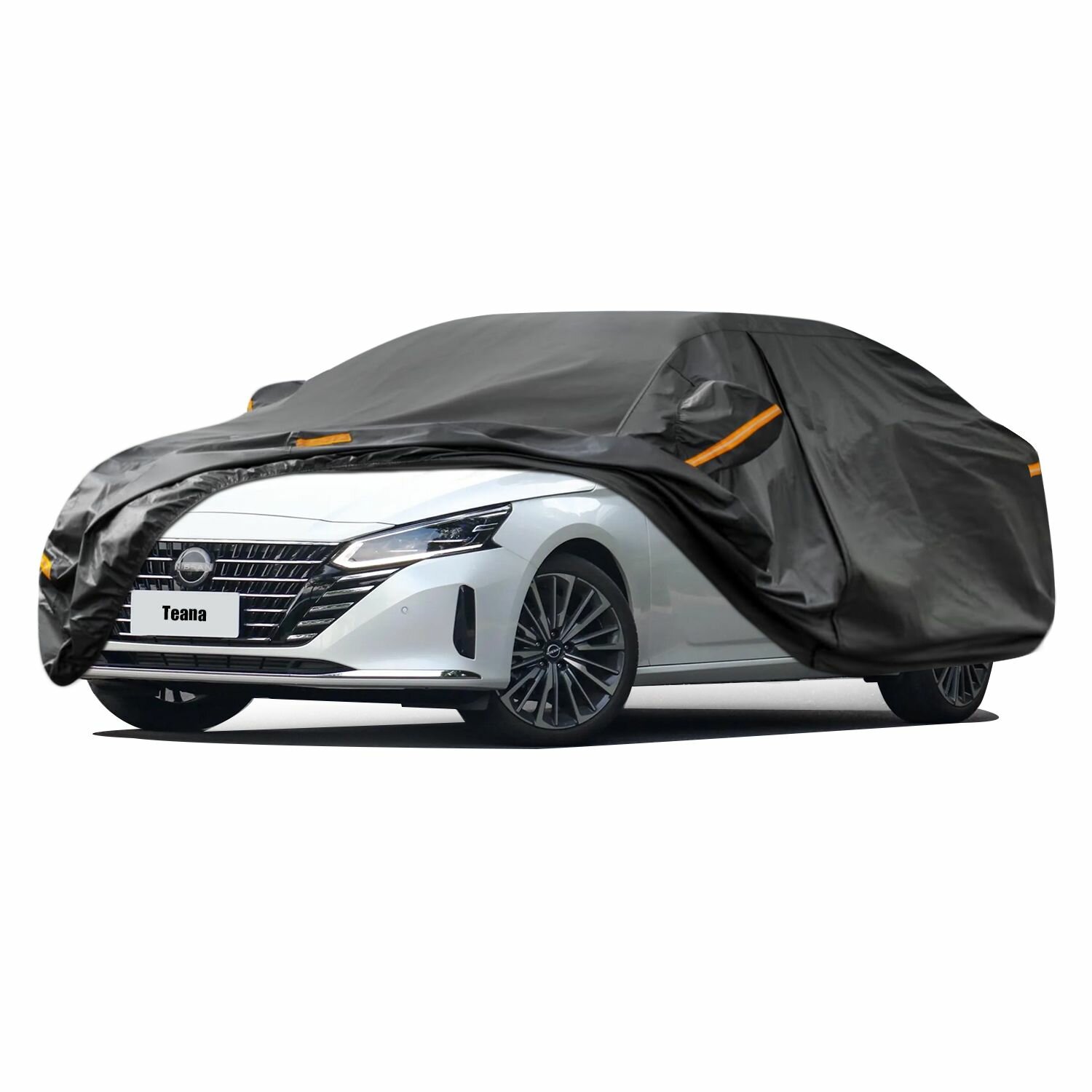 Чехол-тент для автомобиля Nissan Teana XICBOOM водонепроницаемый, утеплённый с мягкой подкладкой и отражателями