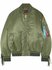 Бомбер ALANUI x Alpha Industries с бахромой, размер L, зеленый
