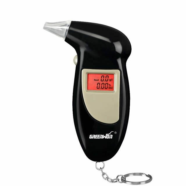 Алкотестер с подсветкой Digital Breath Alcohol Tester