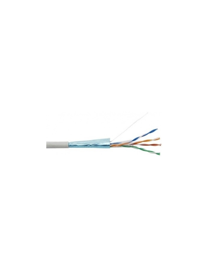 PROconnect (01-0142-3-50) Кабель витая пара омедненный, F/UTP, CCA, CAT 5e, PVC, 4PR, 24AWG, INDOOR, SOLID, серый, 50м