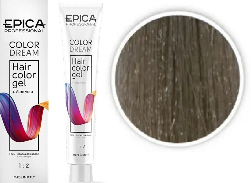 Гель-краска EPICA Professional COLORDREAM, 10.11 светлый блондин пепельный интенсивный, 100 мл.