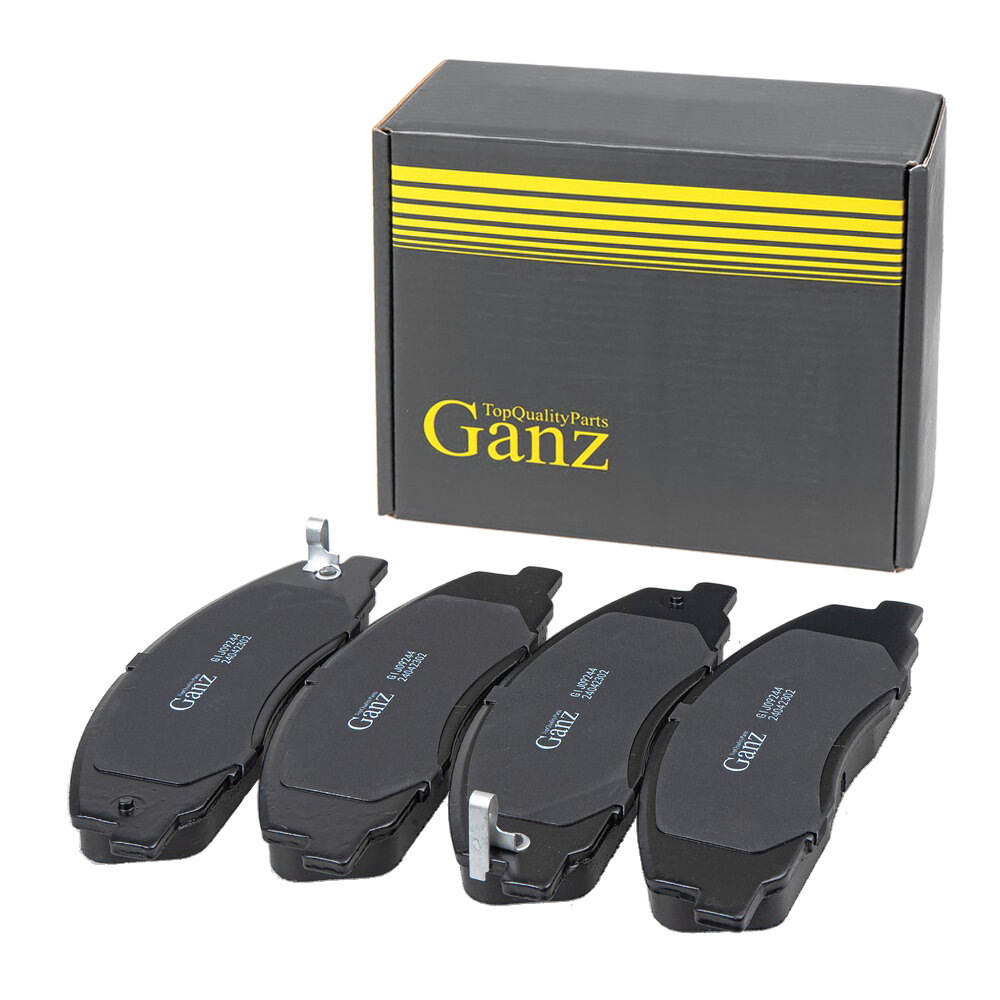 Колодки GANZ передние ГАЗель NEXT Cummins 2.8 A21R 13- Арт: GIJ09244