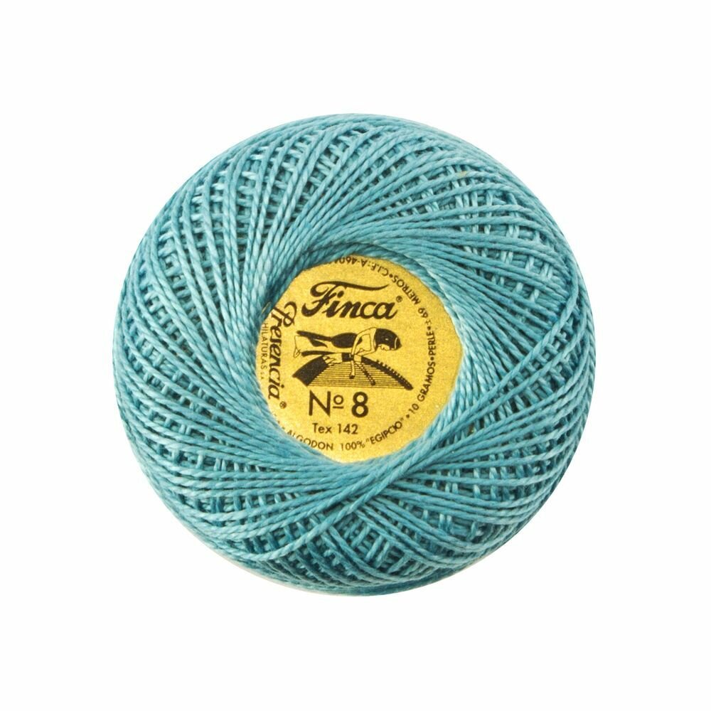Мулине PRESENCIA HILATURAS "Finca Perle", Жемчужное, №8, однотонный цвет 3560, 1 шт