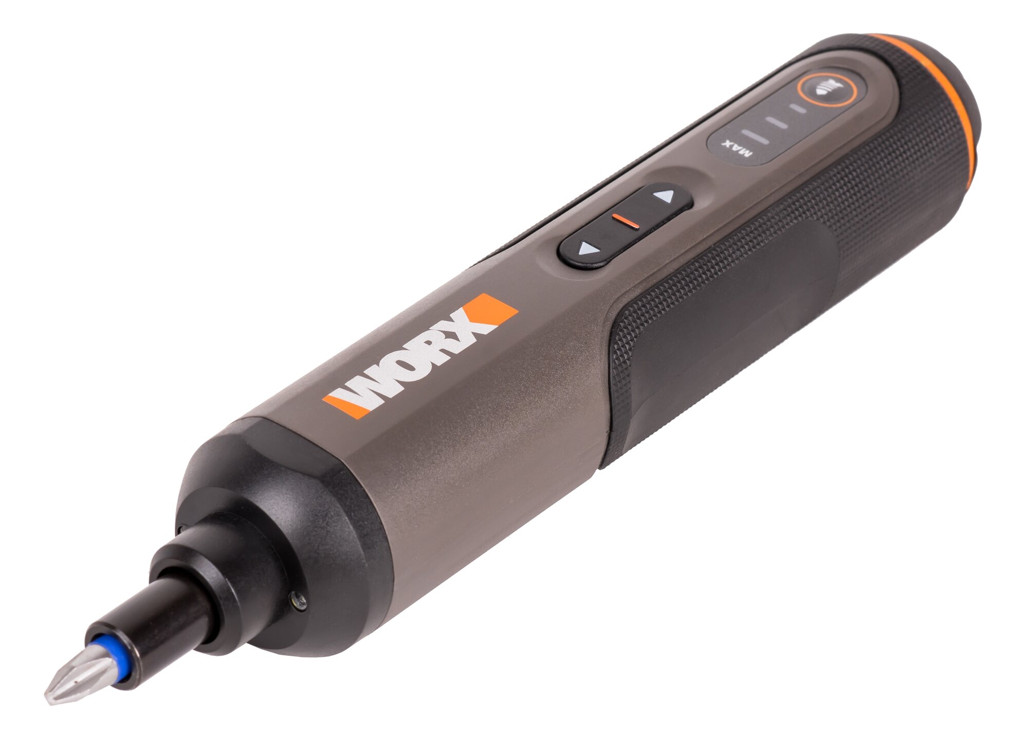 Аккумуляторная электроотвертка WORX WX240, 4В, комплект с оснасткой