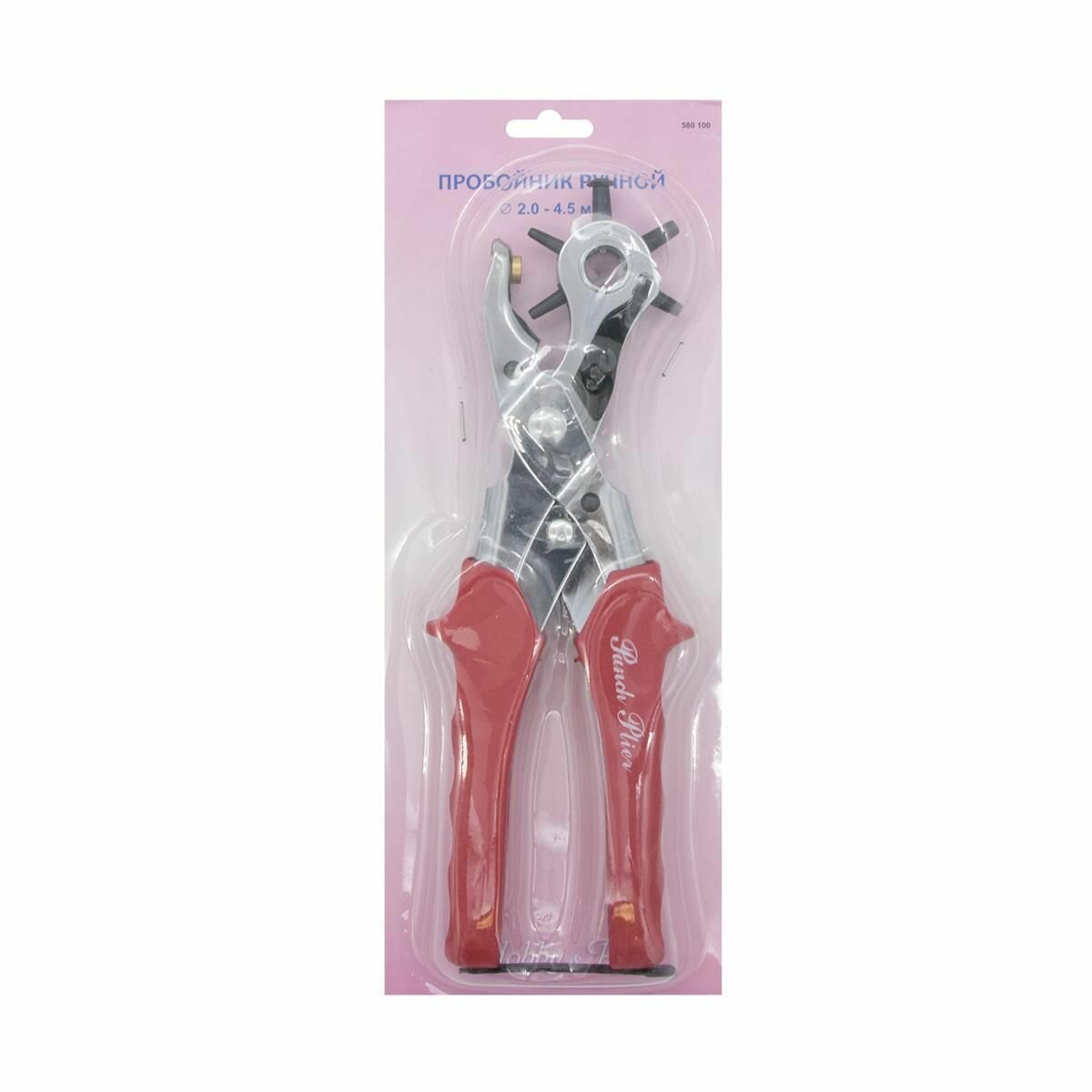 Пробойник Hobby&Pro Ручной, 6 диаметров, 580100