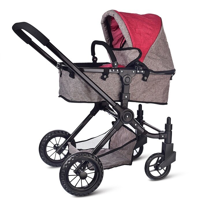 Коляска для кукол 80х47х85 см, перекидная ручка, в коробке