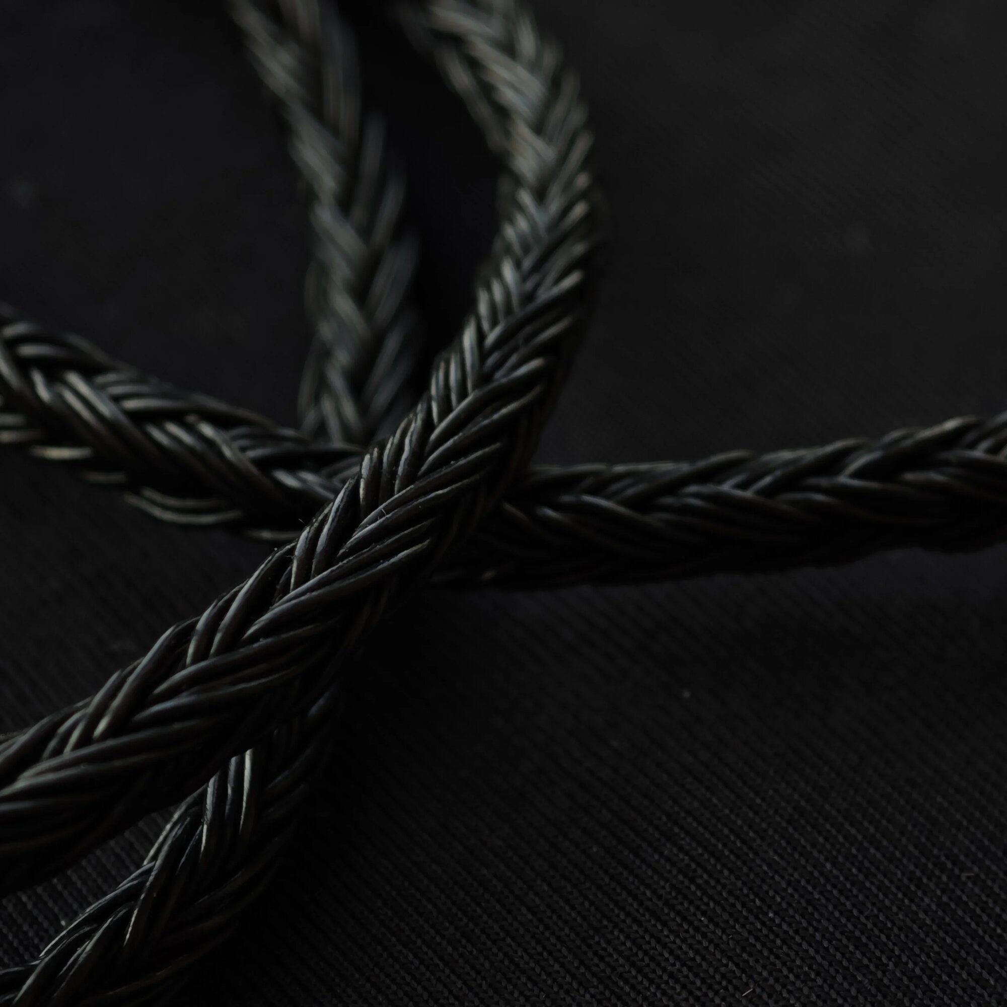 Кабель для наушников Moondrop Blessing 3 KATO KXXS Aria2, 24 ядра, OCC, 3.5mm Stereo, black