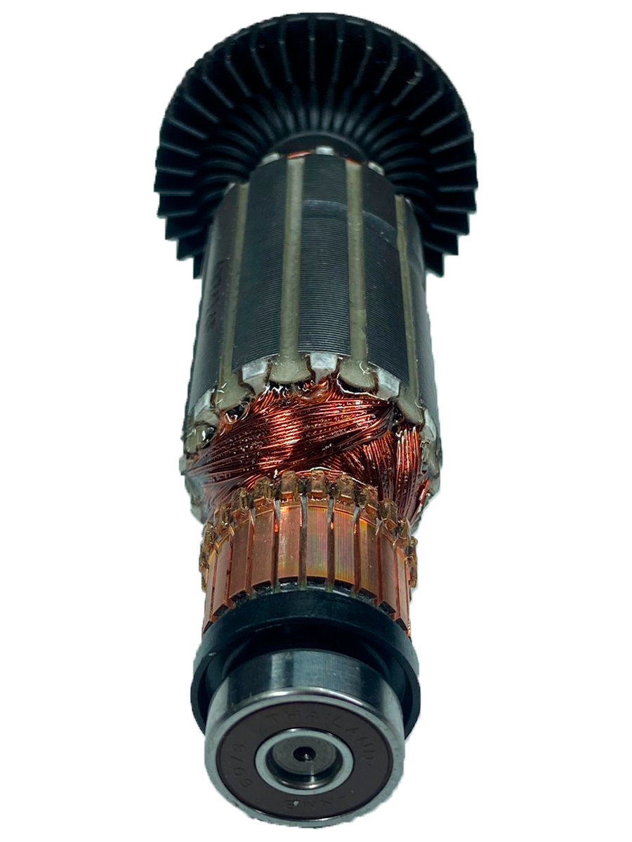 Ротор (якорь) Makita HP2050, HP2051, DP4010 в сборе для дрели (оригинал) 517414-1