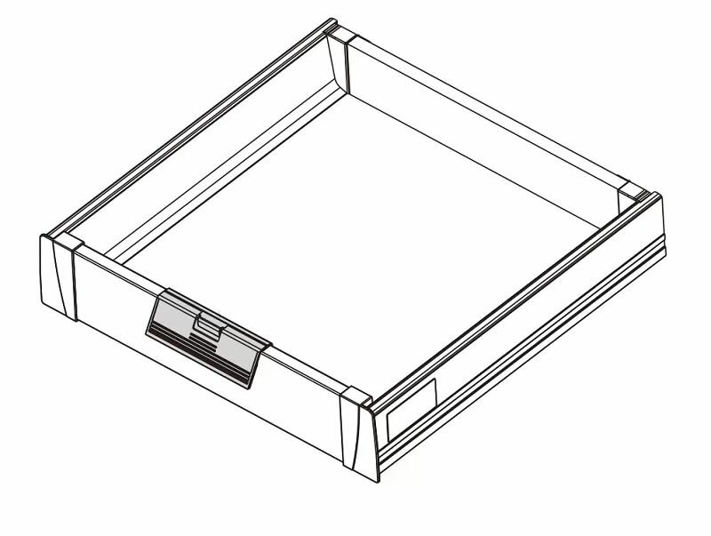 Ручка для внутреннего ящика DTC Dragon Box, серый