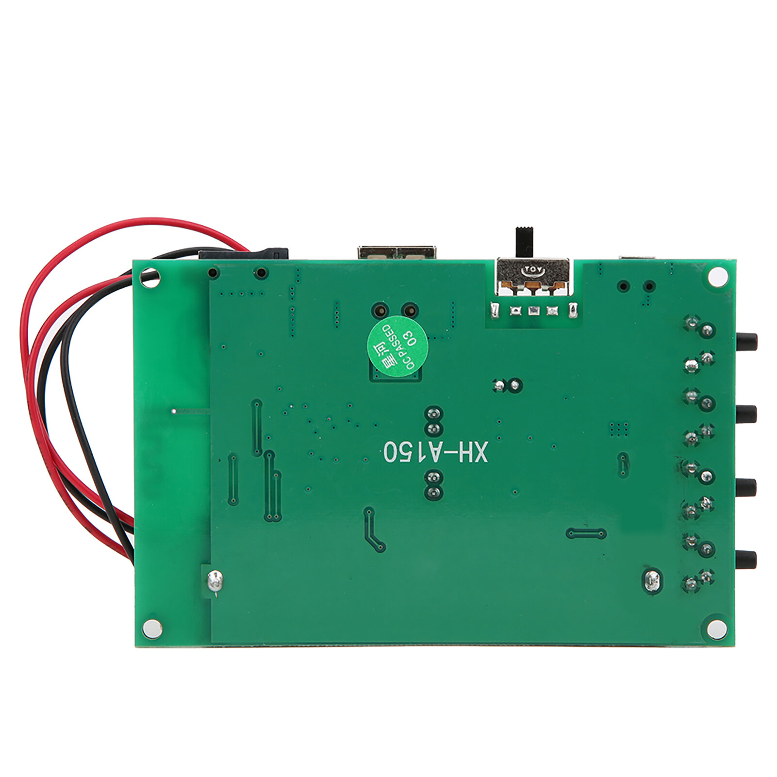 XH-A150 Цифровая Bluetooth плата усилителя 10W Заряжаемая Двухканальная аудиокомпонента, Чип Pam8403, Дистанция передачи до 20 м, Напряжение питания 5V, Мощность 5W+5W, Вес 42 г, Размер 99x64x24 мм, Пакет 1 шт