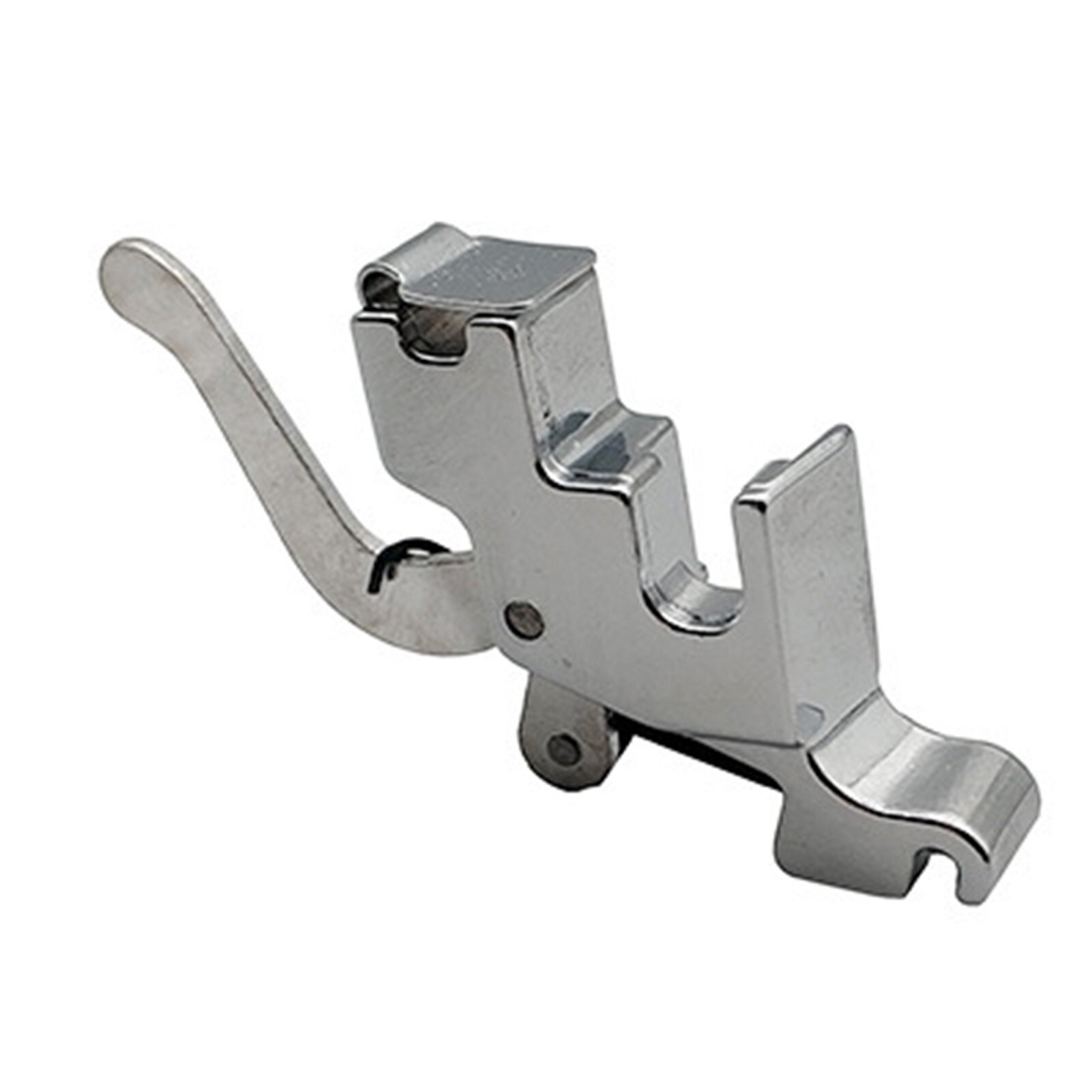 Прижимная лапка CY 7300, серебристый цинковый сплав, 2x2 см, простая установка, для швейной машины, вышивальной машины, бытовая подставка для прижимной лапки.