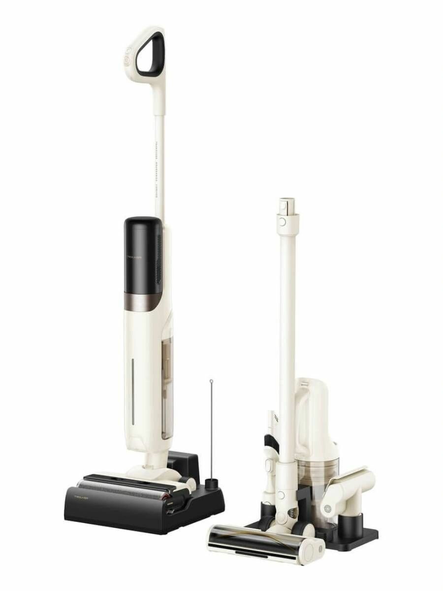 Пылесос вертикальный моющий Dreame Trouver K30mix 300Вт (White)