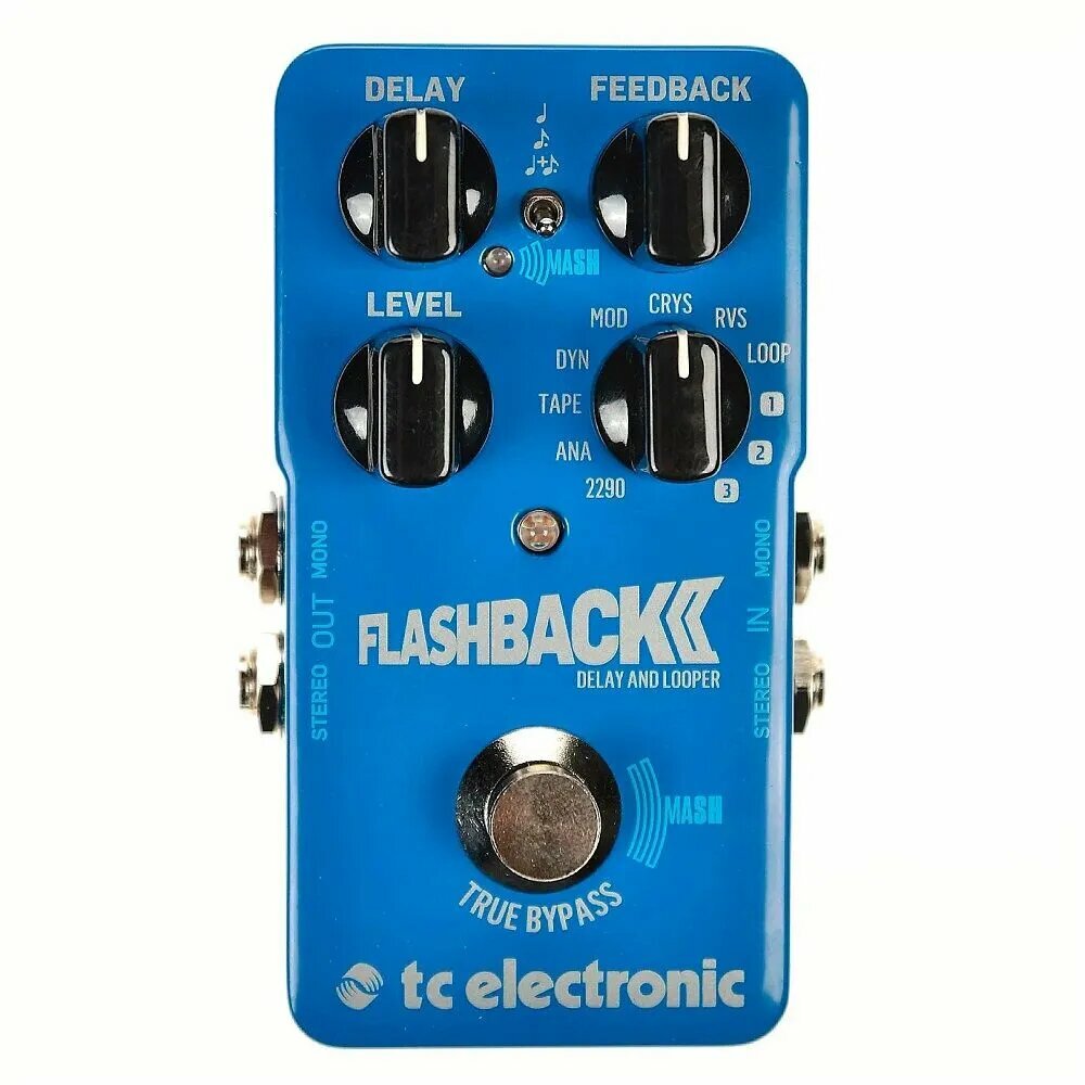 KNOW EASY-Педаль эффекта TC ELECTRONIC FLASHBACK 2 DELAY AND LOOPER