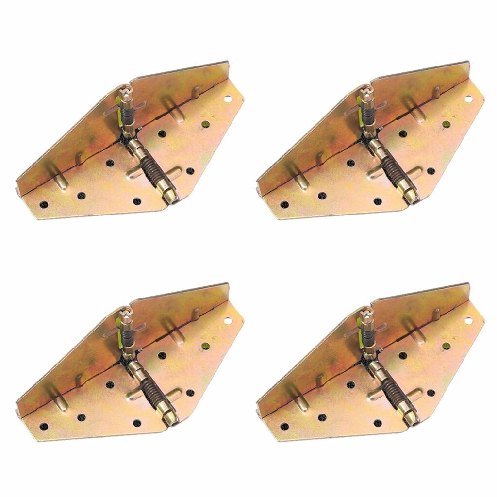 (4шт) Складной круглый столик-бабочка с откидной петлей-Маленький