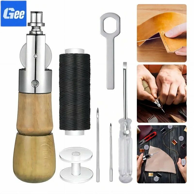 Ручная швейная машина-шило для шитья кожи
