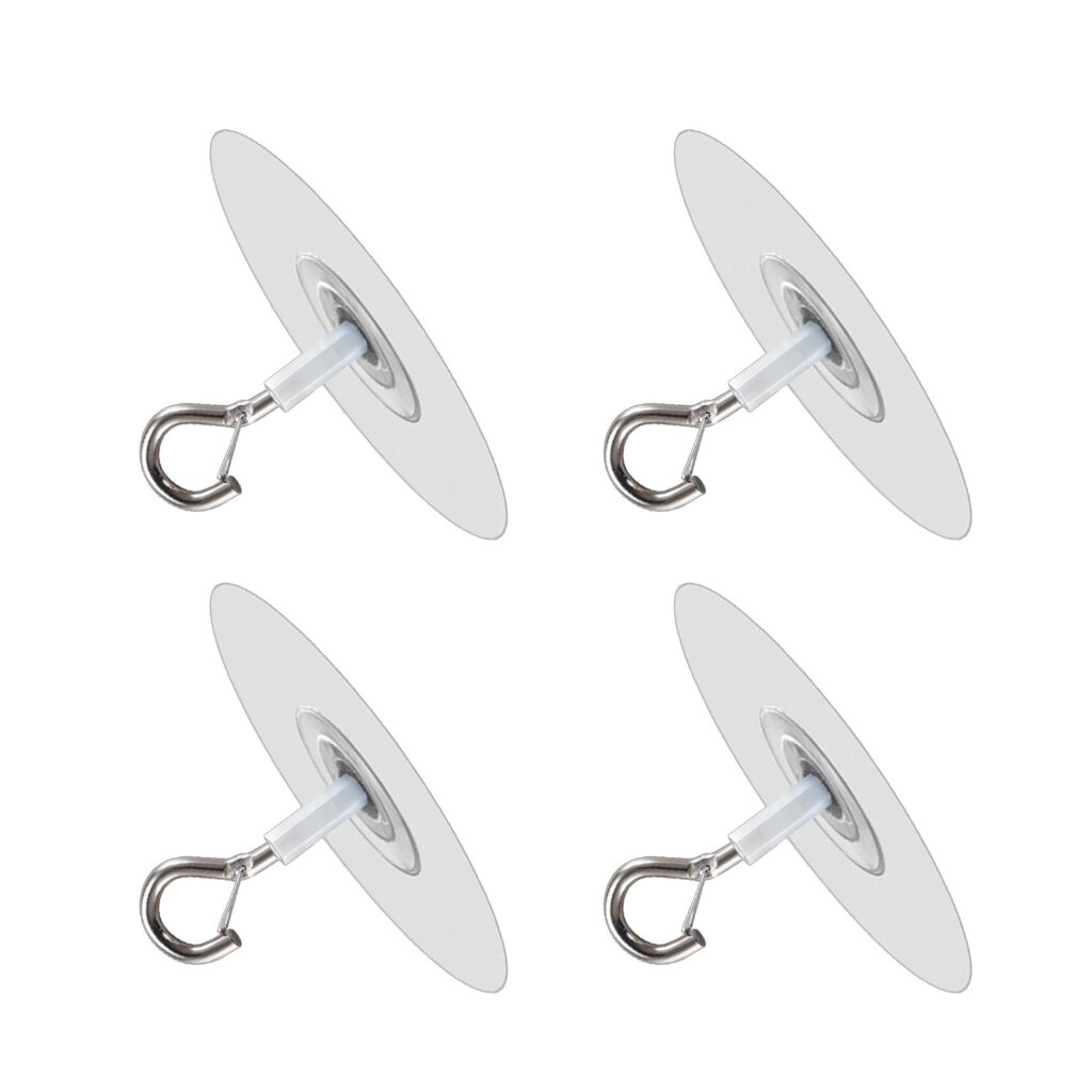 Непористые клейкие потолочные крючки для 4 подвесных светильников