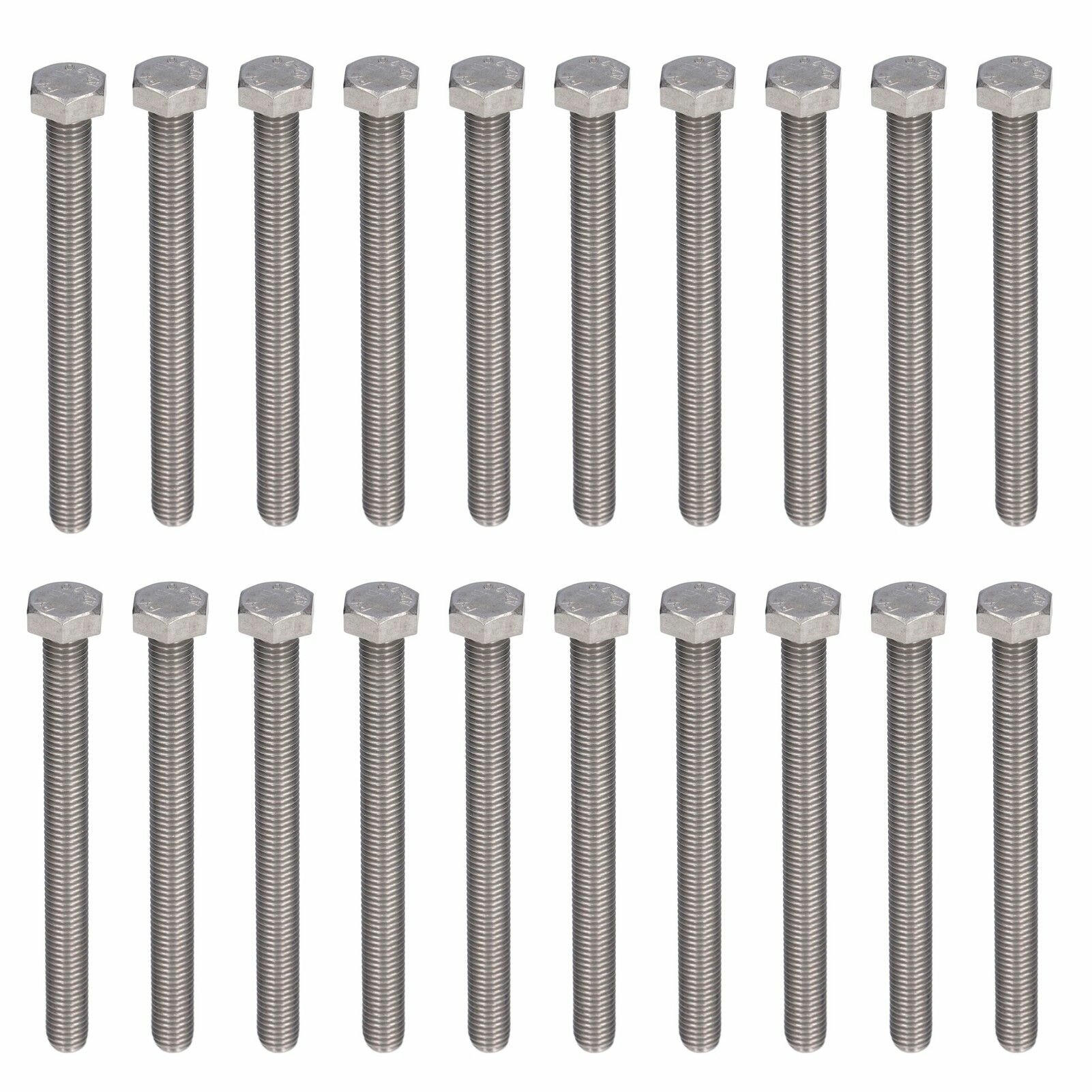 20 шт. шестигранные болты из нержавеющей стали (M10x110 мм)