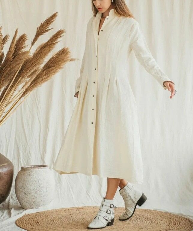 Платье ROMIKY, размер 4XL, белый, белый — фото 1
