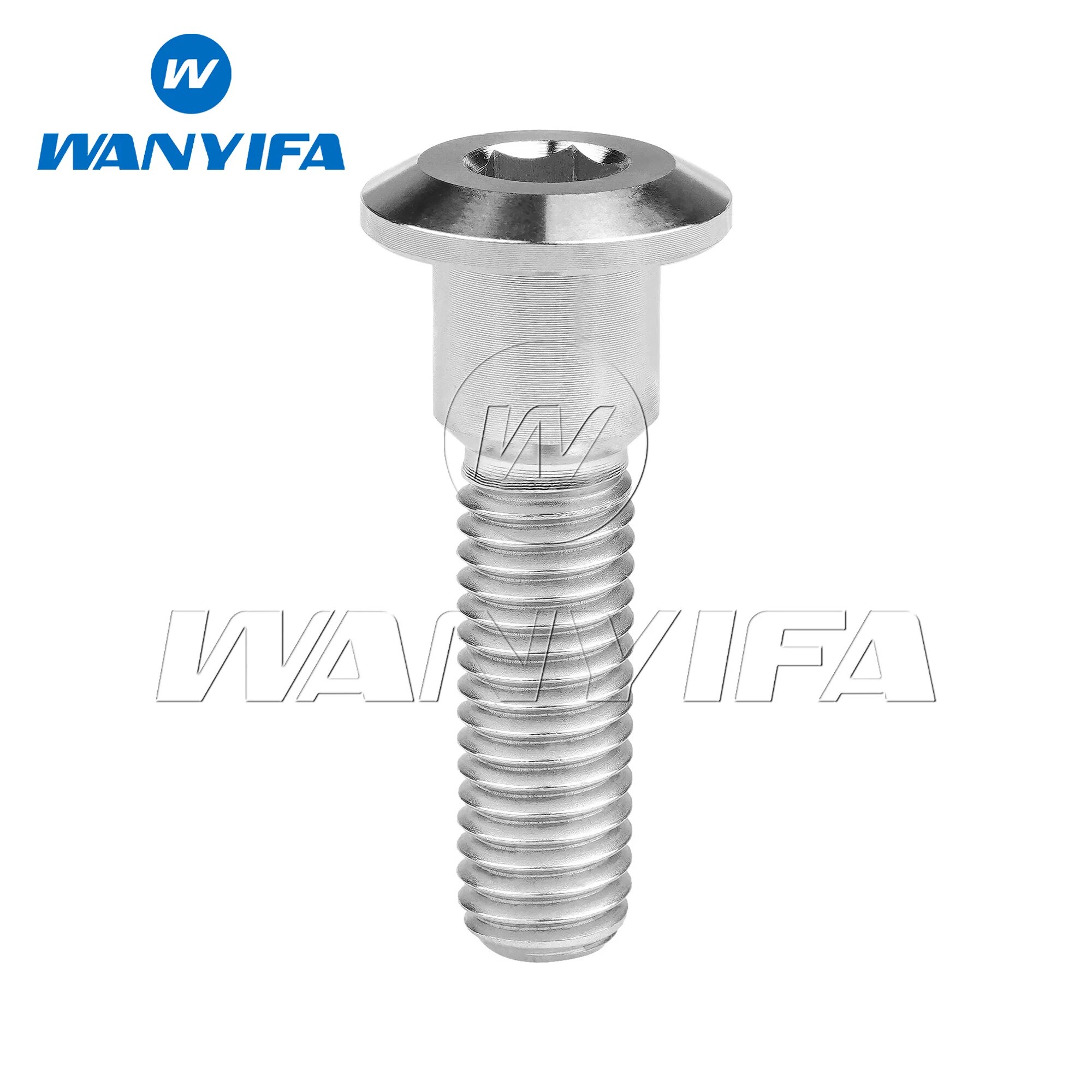 Титановые болты Wanyifa M8x20 для Yamaha серебристый, 33mm
