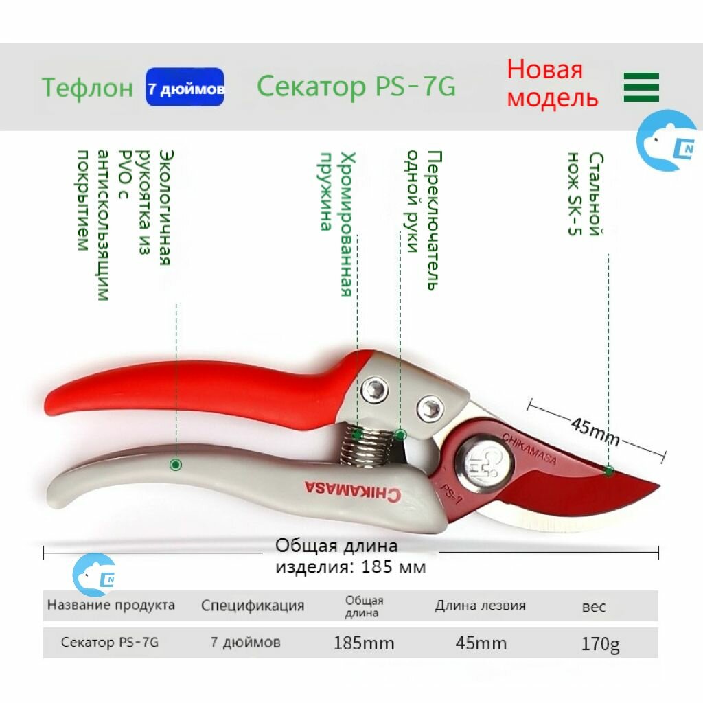 Ручной кусторезnh — фото 1