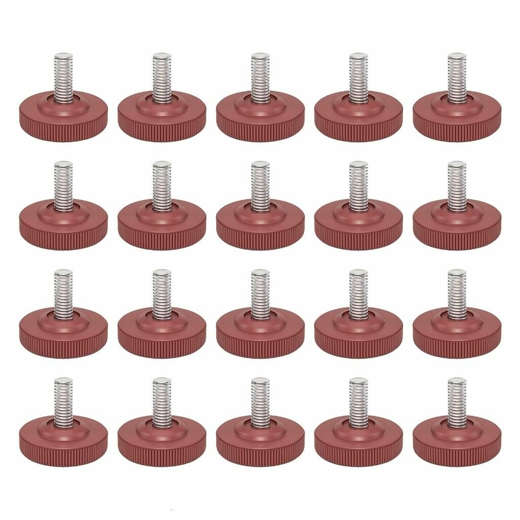Уголок мебельный,20 штук, бесшумная и износостойкая подставка для ног регулировки мебели-№ 3