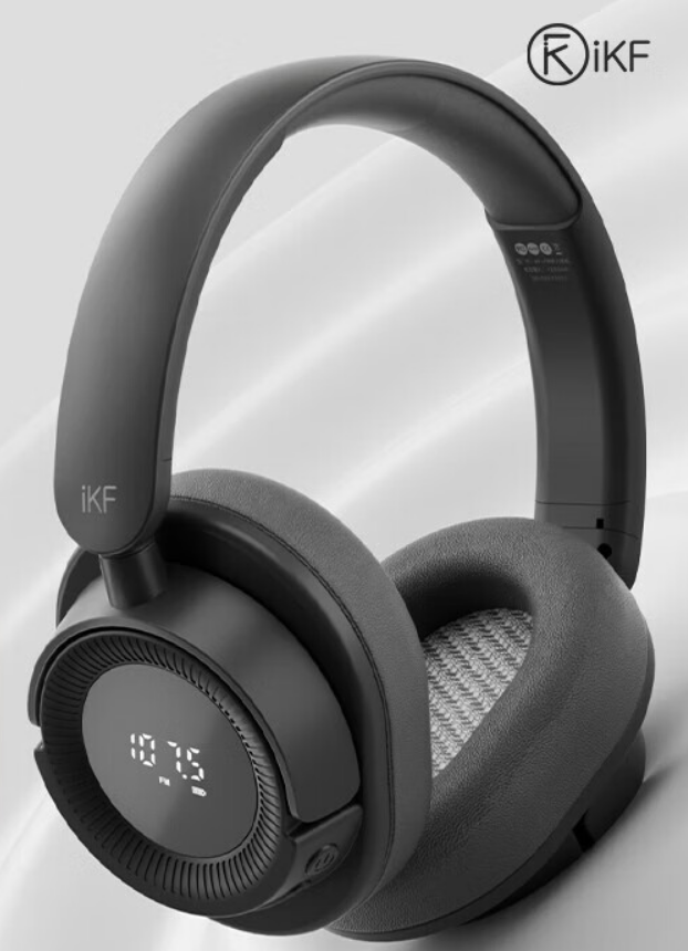 Беспроводные наушники iKF FM CET-4/7, цвет черный