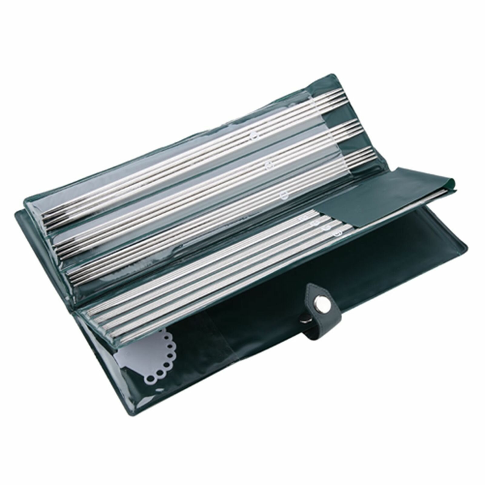 Набор вязальных спиц, 44 предмета, прямые спицы разных размеров для рукоделия, свитеров и плетения, 25 см и 36 см, идеально подходят для мастеров и начинающих