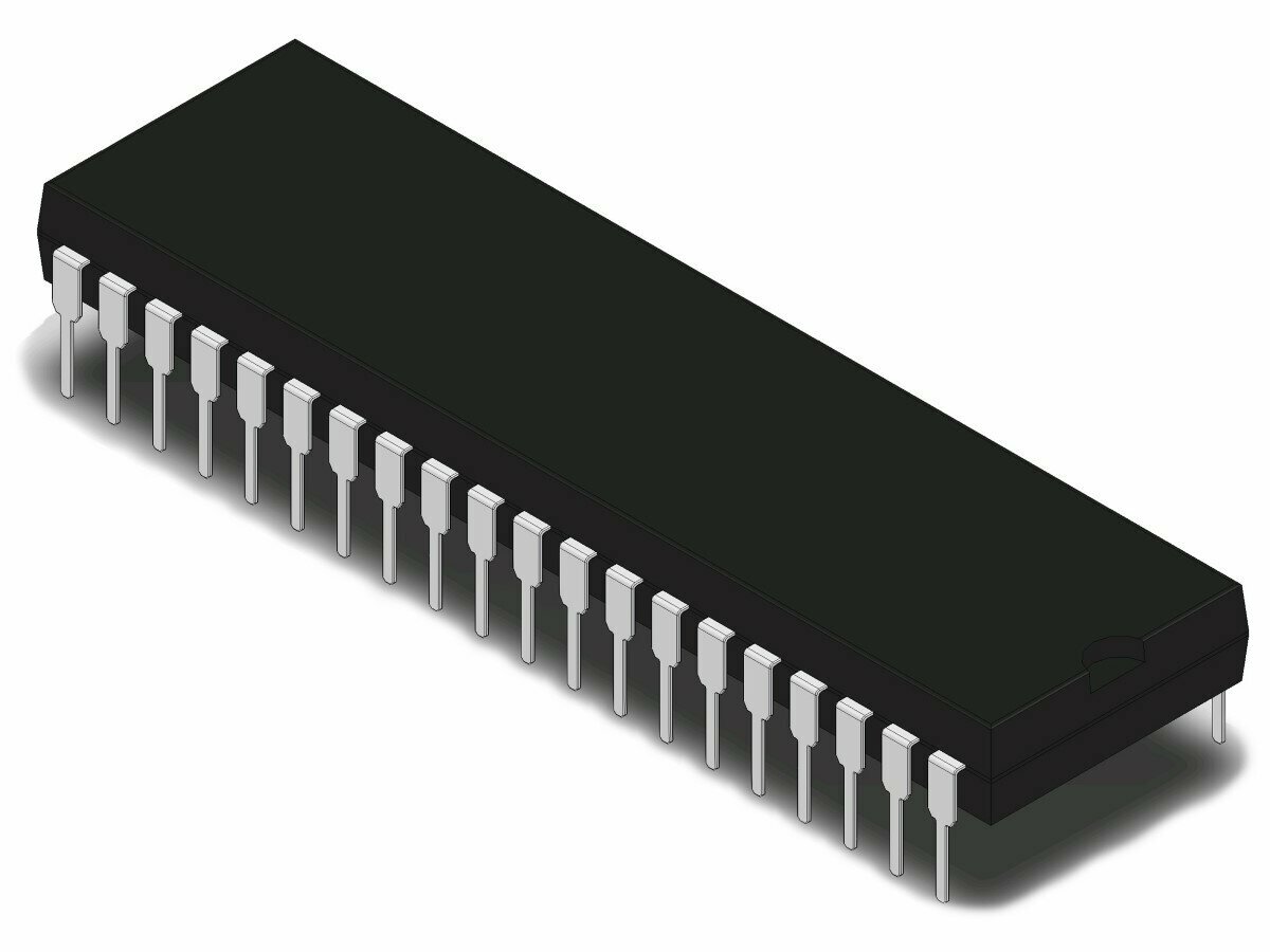 ATmega16-16PU, Микросхема, DIP40, ATMEL
