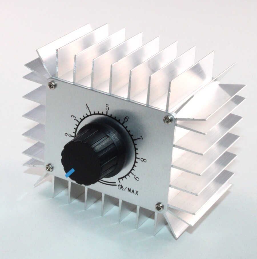 Регулятор мощности 1500 Вт/220 В, с дополнительным охлаждением до 5000 Вт