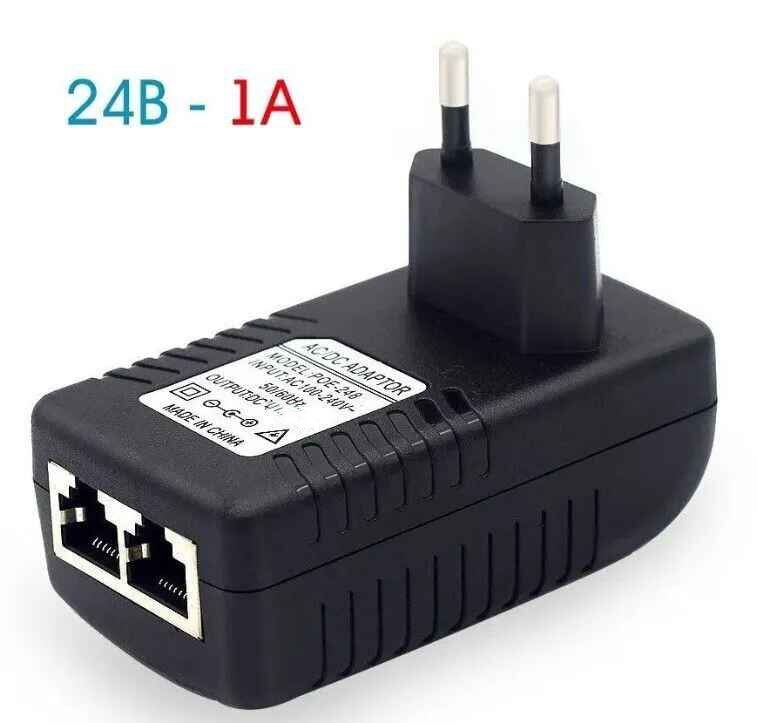 Блок питания OT-APB119 POE 24 V, 1000 мА