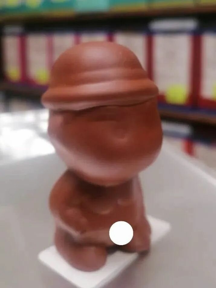 Фигурка для чайной церемонии Мальчик из глины