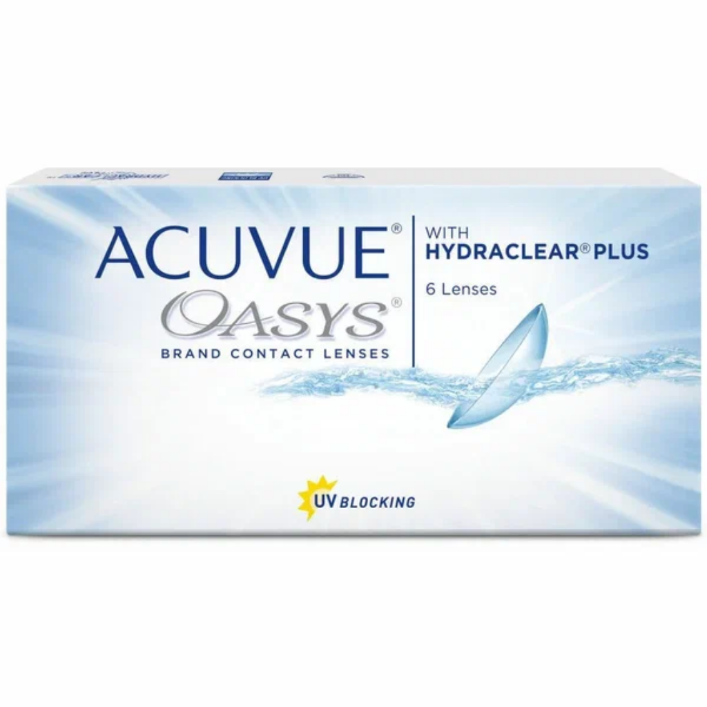 Контактные линзы Acuvue Oasys with Hydraclear Plus 6 линз R 8,4 -3,25