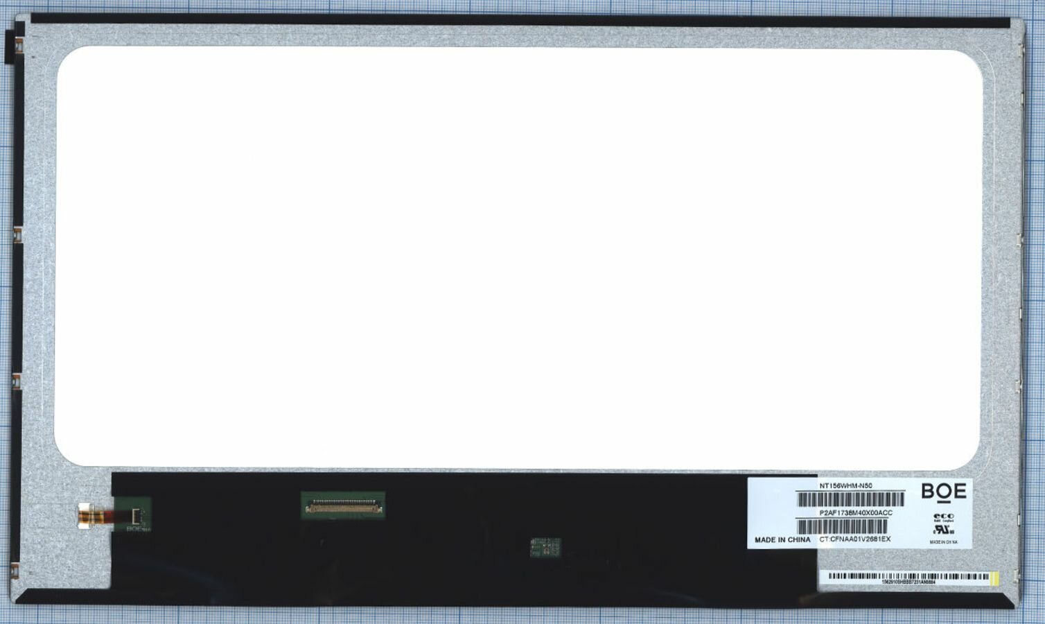 Матрица совместимая с NT156WHM-N50 (версия 2), Диагональ 15.6, 1366x768 (HD), Светодиодная (LED)
