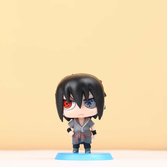 Фигурка Bandai Naruto Sasuke, черный, 6.5 см