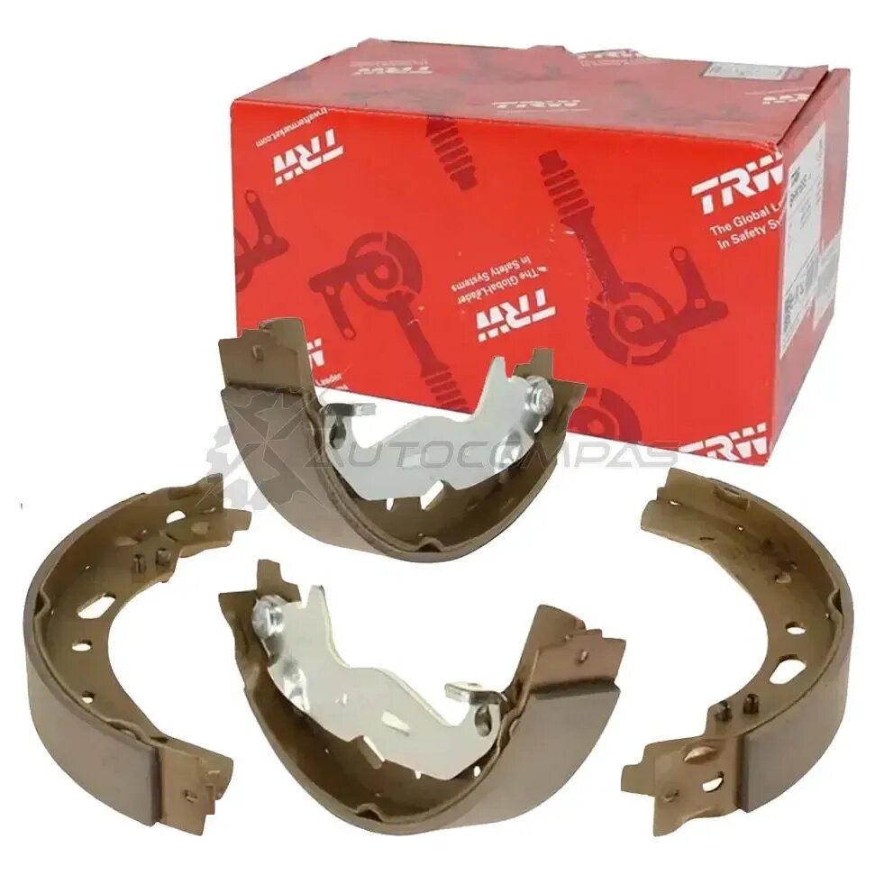 Барабанные тормозные колодки, комплект Mazda 2 DE TRW P4DR8 G gs8787 1530834 3322937513826