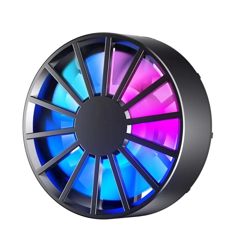 Магнитный кулер для телефона с RGB подсветкой AL06-Black