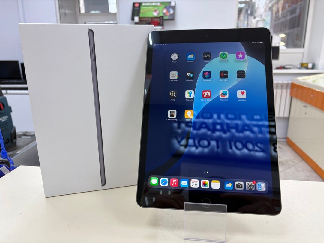 Планшет Apple iPad (9-го поколения) 2021, 64 ГБ, Wi-Fi, Space Gray / Серый космос