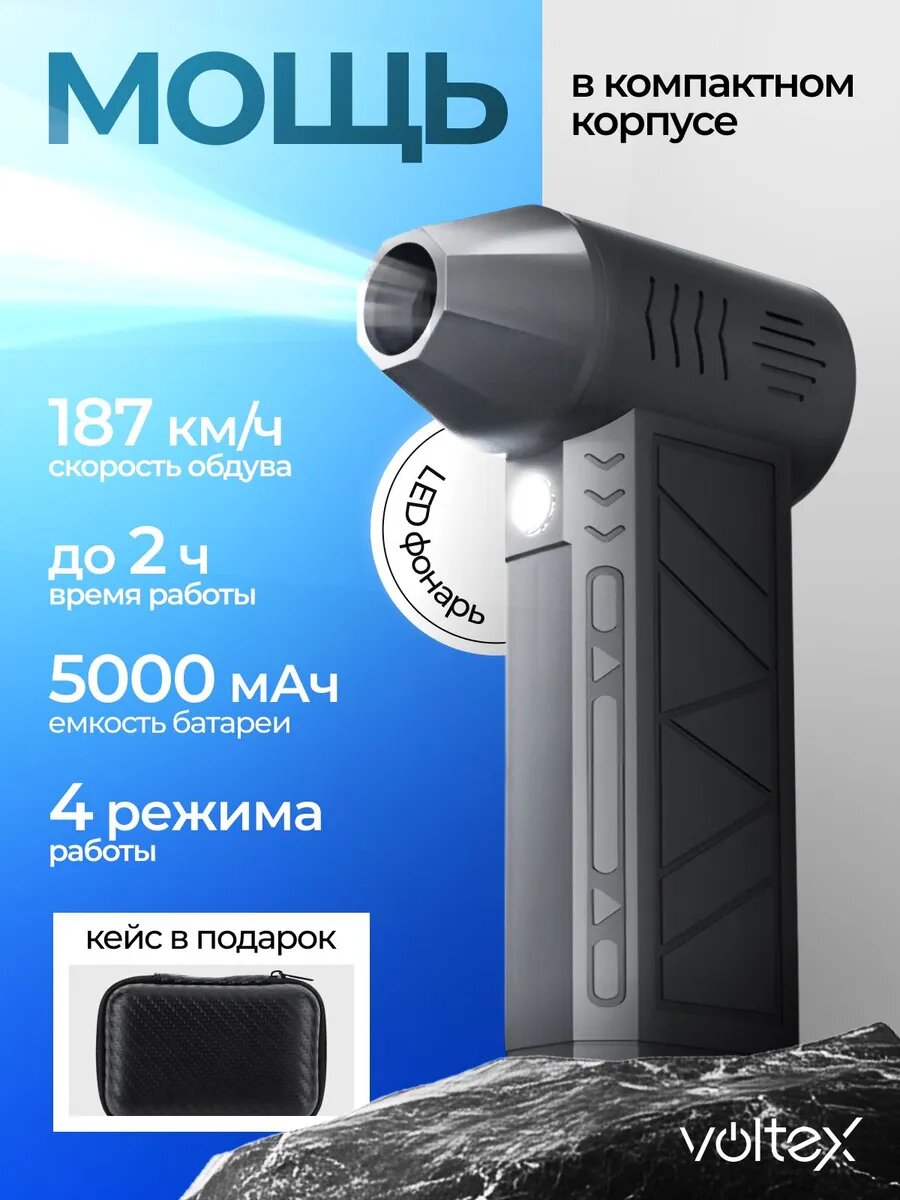 Воздуходувка портативная