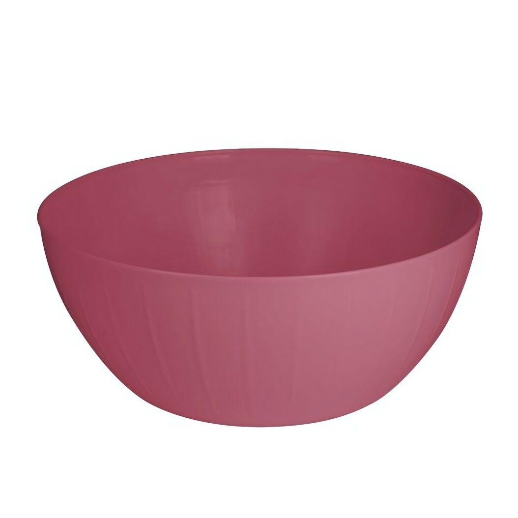 Салатник sugar&spice vanilla 2,8л, брусничный, пластиковый, для сервировки и хранения