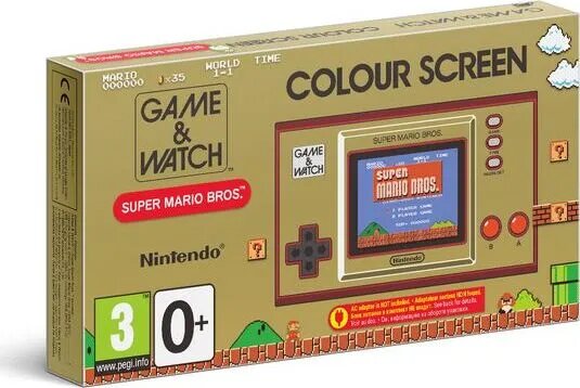 Портативная игровая приставка Nintendo Game & Watch: Super Mario Bros.