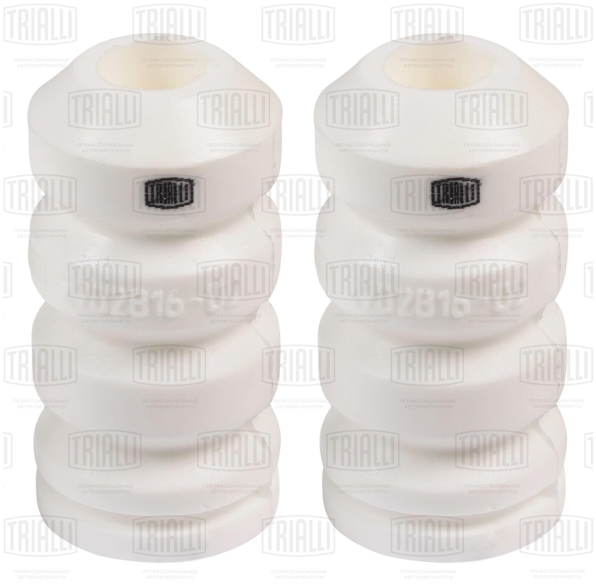 Буфер отбойник Лада 21702172 Priora21902192 GrantaKalina II перед стойки кмпл 2 шт PUR B Trialli арт. bc0102