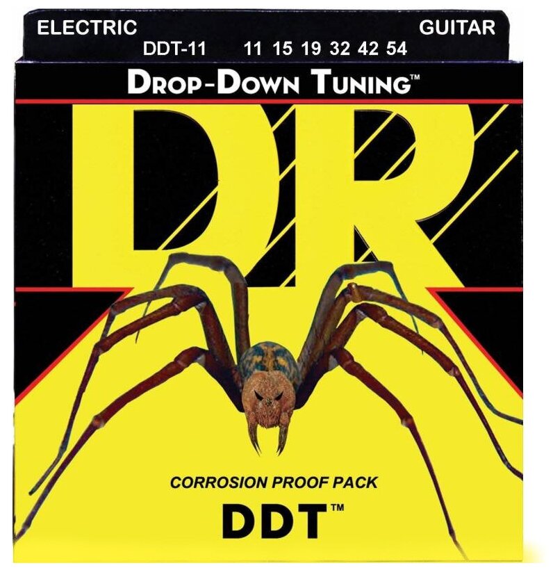Струны для электрогитар DR DDT-11 DROP-DOWN TUNING