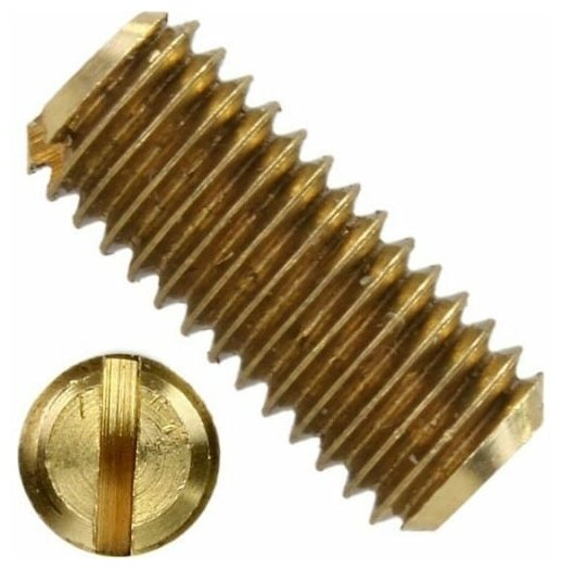 Винт установочный DIN551 М4х16 лат (упак 50 шт)