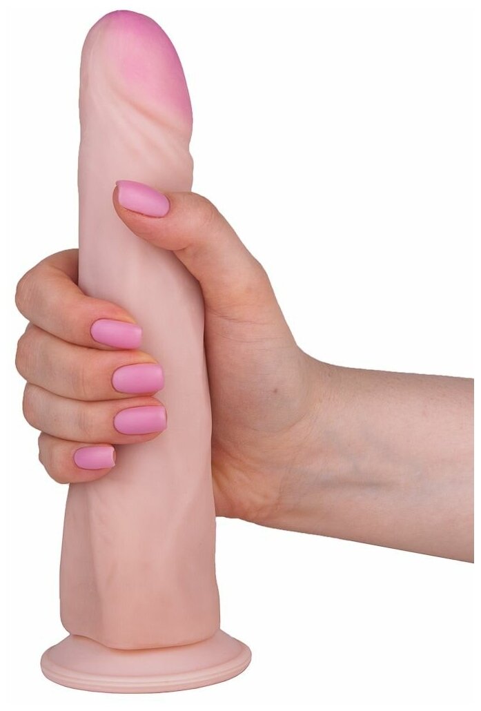 Фаллоимитатор-реалистик на присоске от Orinocco, неоскин, 20 см. телесный