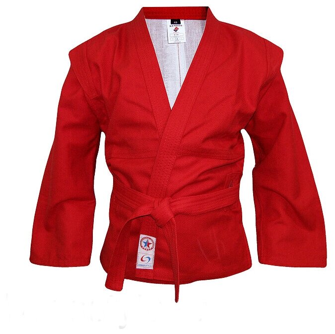 Куртка с поясом для дзюдо, сертификат ВФС