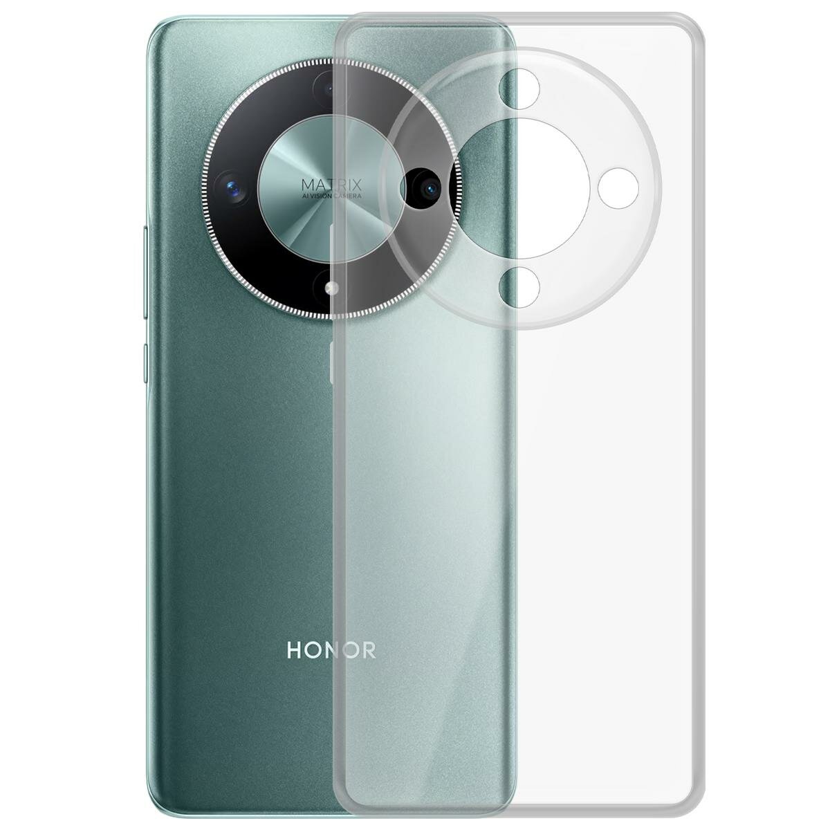 Чехол-накладка Krutoff Clear Case для Honor X9b